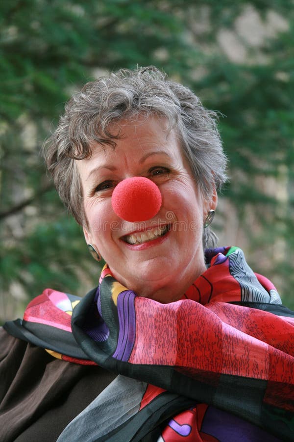 Funny Lady stock image. Image of older, grandmother, mature - 12483179