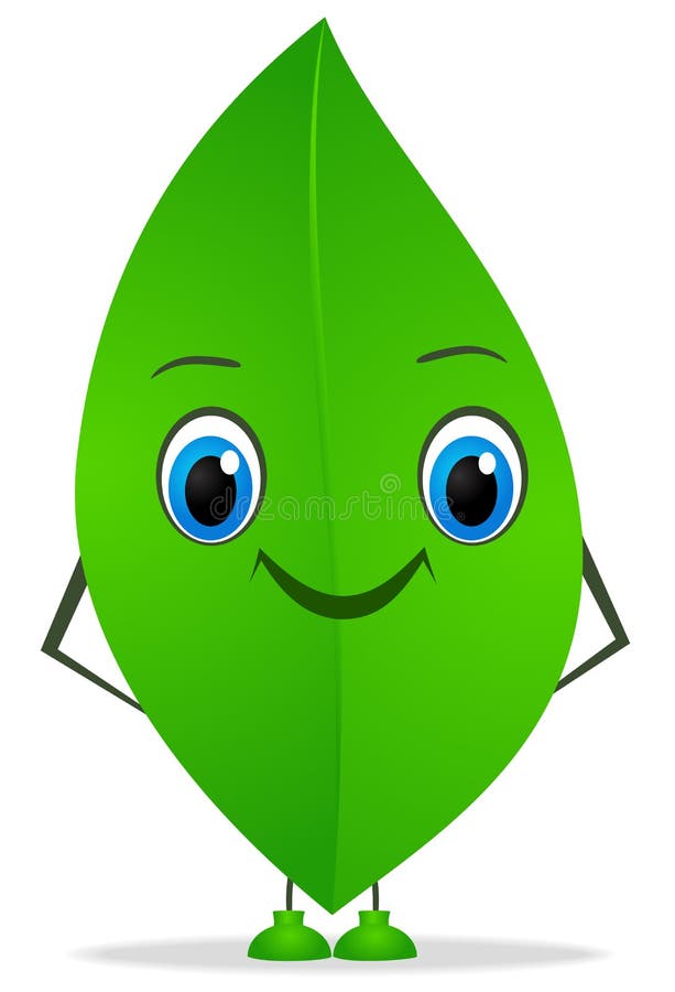 Funny leaf stock illustration. Illustration of leaves - 27489214