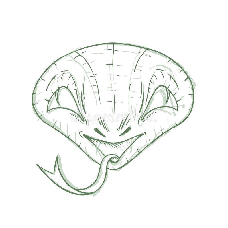 Funny lizard draw stock illustration. Illustration of graphic - 355758405