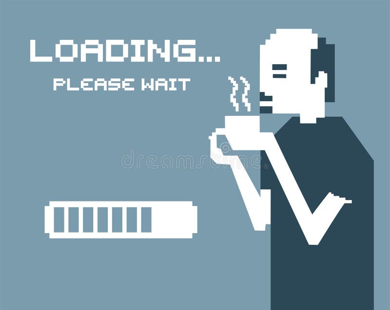 Funny Progress Bar Loading Stock Illustrations – 635 Funny Progress Bar ...