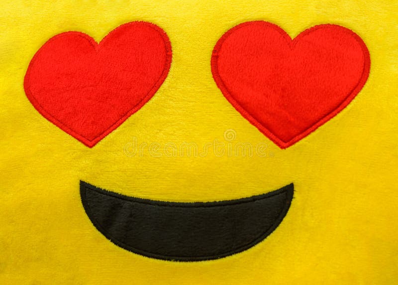 Funny love smiley close-up stock image. Image of painted - 122405657