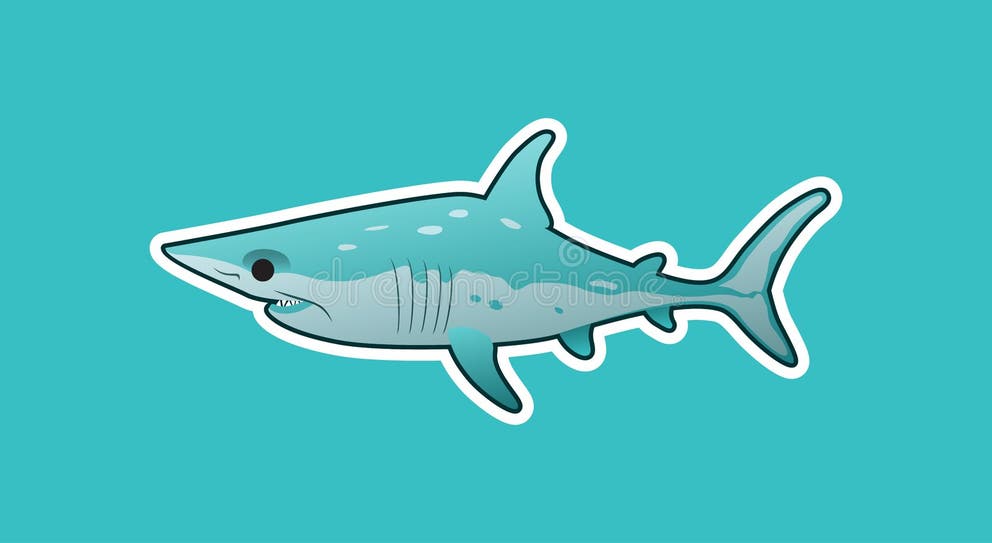 Mako Shark Illustration Stock Illustrations – 170 Mako Shark ...