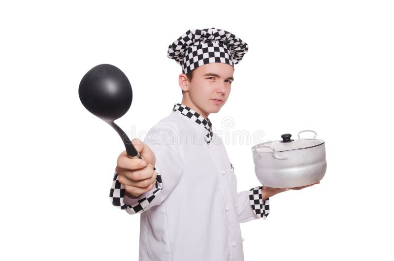 Funny male cook stock photo. Image of dinner, humorous - 44544660