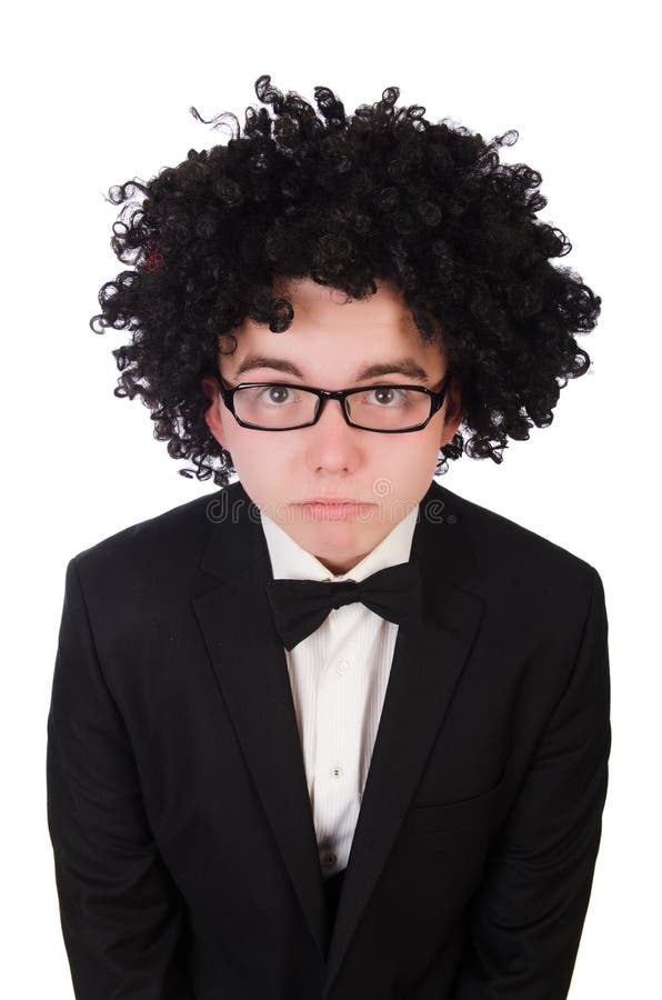 765 Funny Nerd Curly Hair Stock Photos - Free & Royalty-Free Stock ...