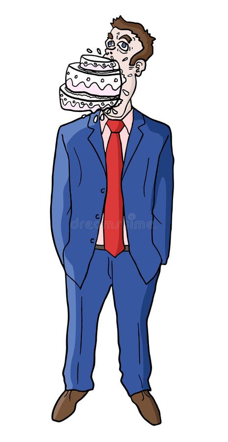 Eating Cake Stock Illustrations – 30,886 Eating Cake Stock ...