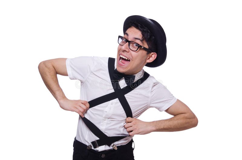 Funny man stock image. Image of adult, identity, smiling - 40288317