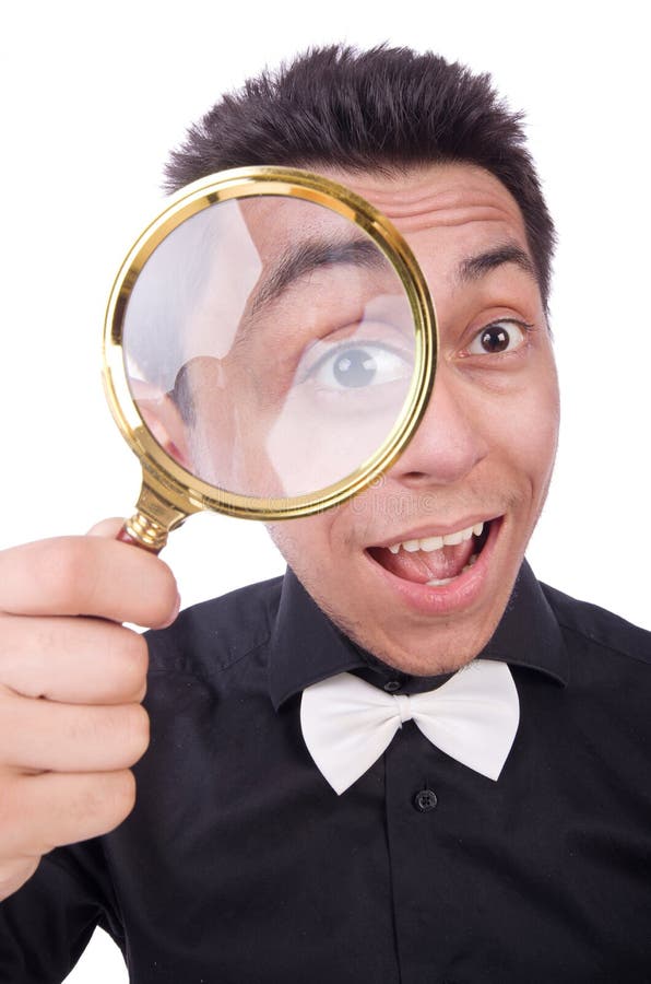 Funny man stock image. Image of occupation, humor, portrait - 42839401