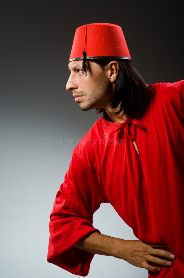221 Funny Man Red Dress Wearing Fez Hat Stock Photos - Free & Royalty ...