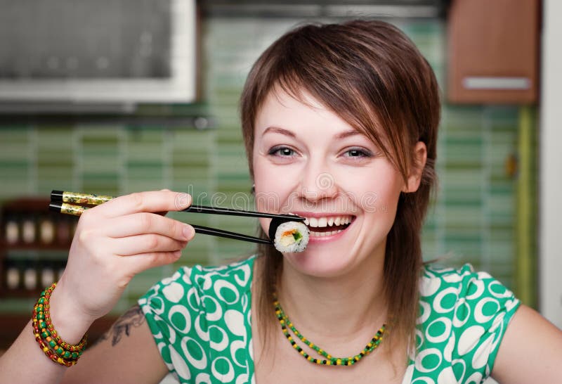 Funny meal stock photo. Image of rice, beautiful, east - 13589398