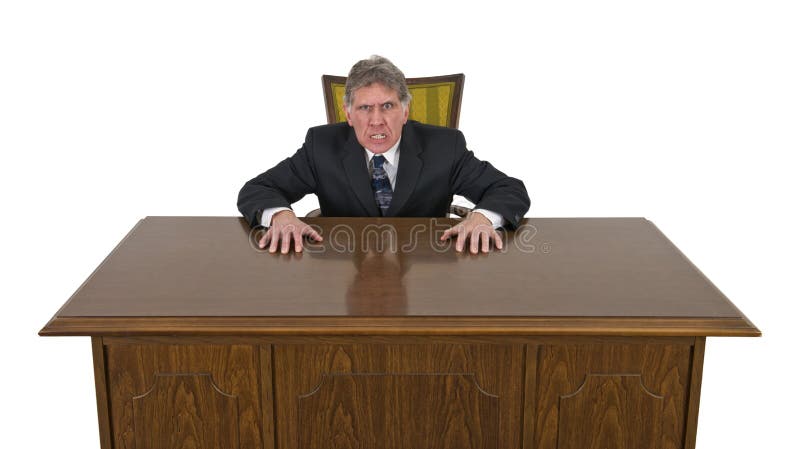 Funny Mean Mad Angry Cook Chef Isolated on White Stock Photo - Image of ...