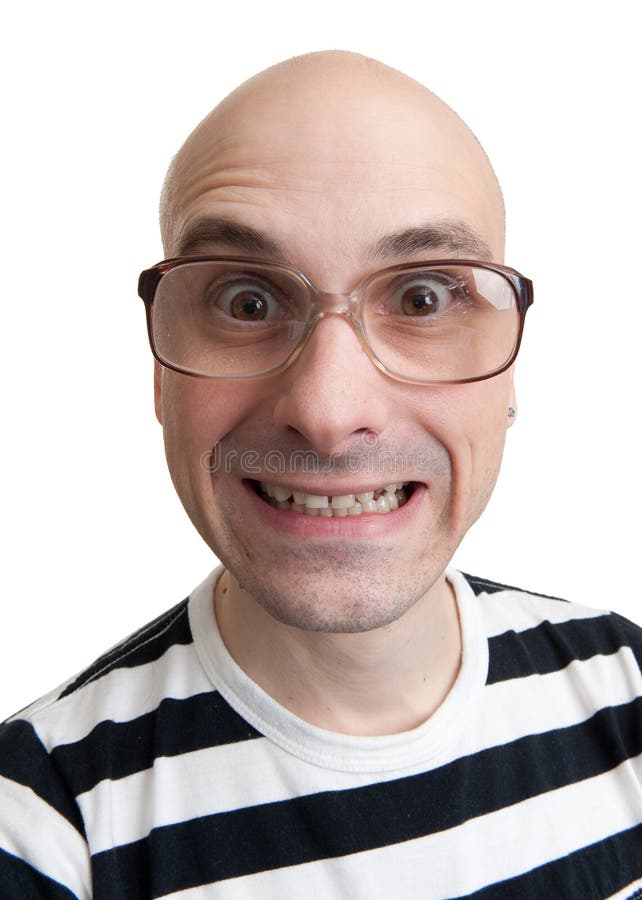 Funny bizarre man stock photo. Image of bizarre, people - 12359782