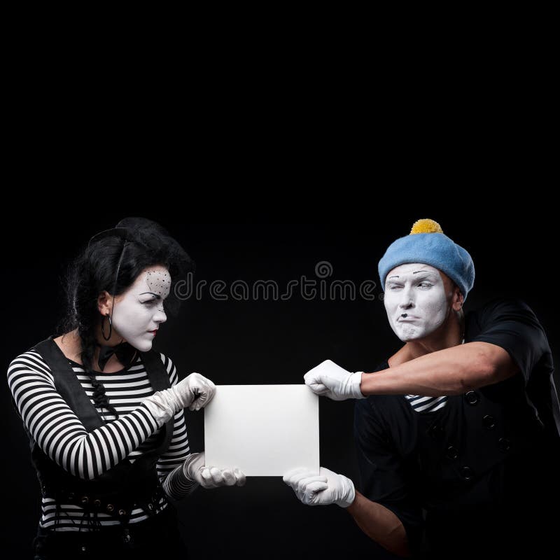 Funny mime stock image. Image of caucasian, amazed, face - 37868731