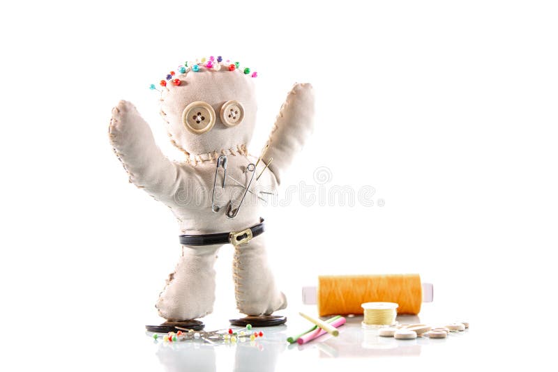 Funny Miniature Craftsman, Built from Tools and Materials Stock Photo ...