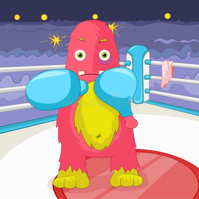 Monster Punching Stock Illustrations – 133 Monster Punching Stock ...