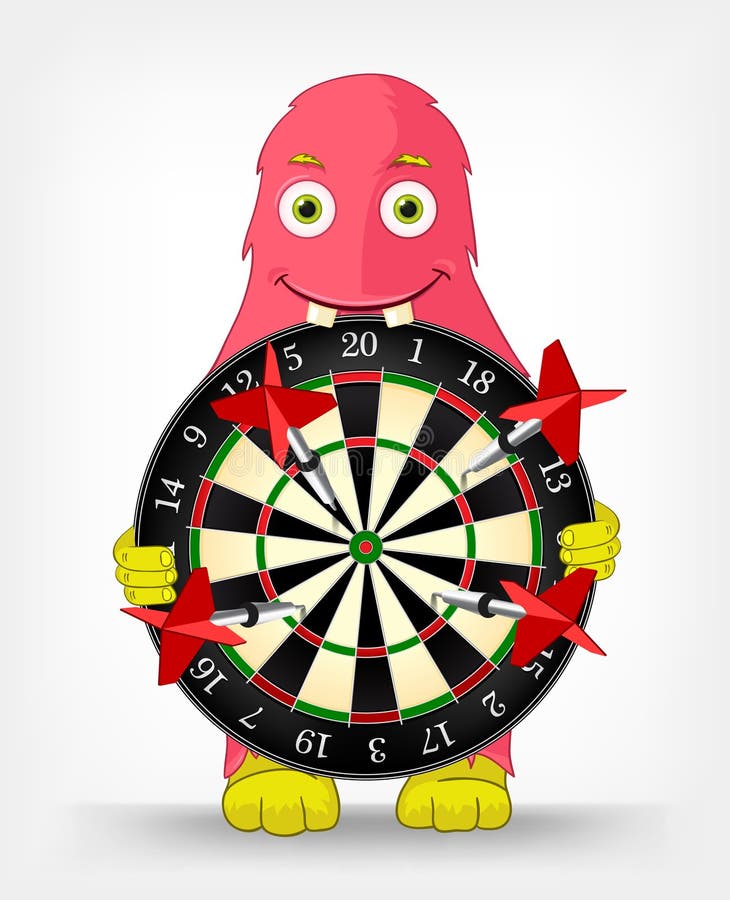 Funny Darts Stock Illustrations – 430 Funny Darts Stock Illustrations ...