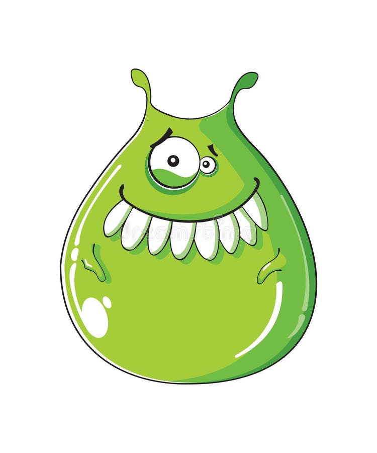 Funny Monsters Cartoons Character Stock Illustration - Illustration of ...