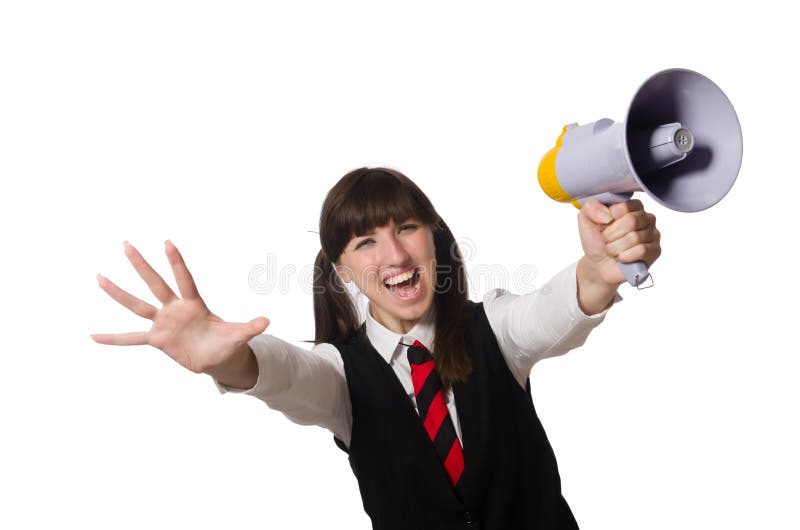325 Funny Nerd Yelling Megaphone Stock Photos - Free & Royalty-Free ...