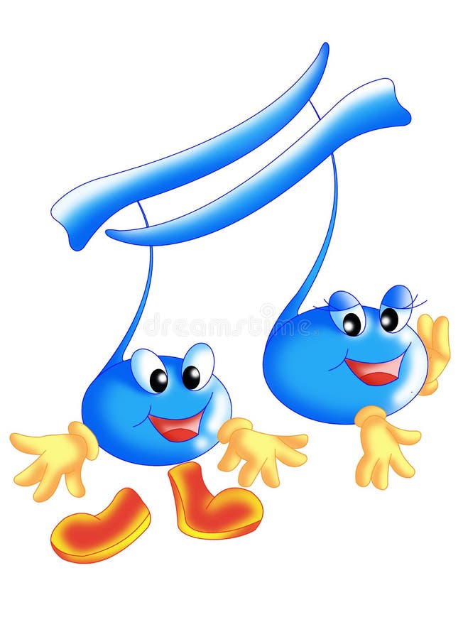 Funny notes stock illustration. Illustration of wallpaper - 18425453