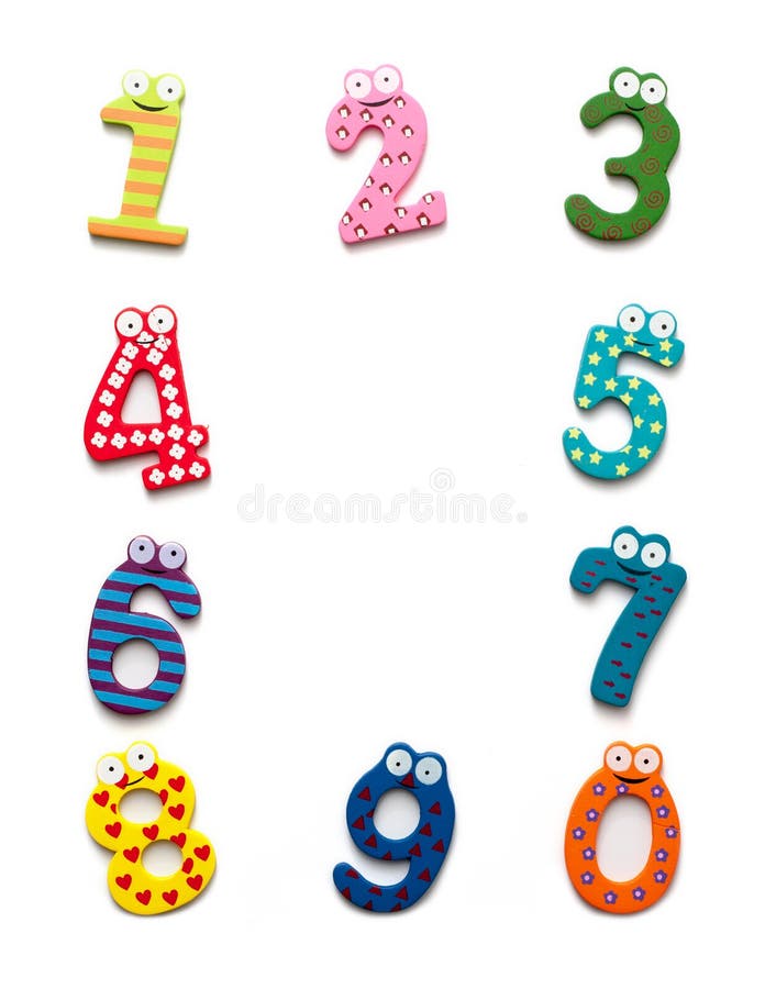 Funny Numbers Cartoon Style Stock Photos - Free & Royalty-Free Stock ...