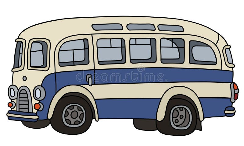Old Bus Cartoon
