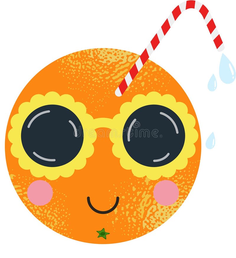 Funny Orange Pumpkin Mascot Walking Stock Vector - Illustration of ...