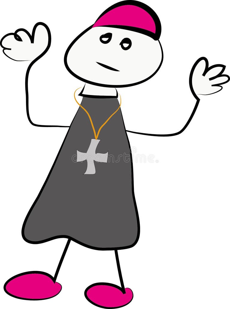 Pastor Man Character Stock Illustrations – 1,704 Pastor Man Character ...