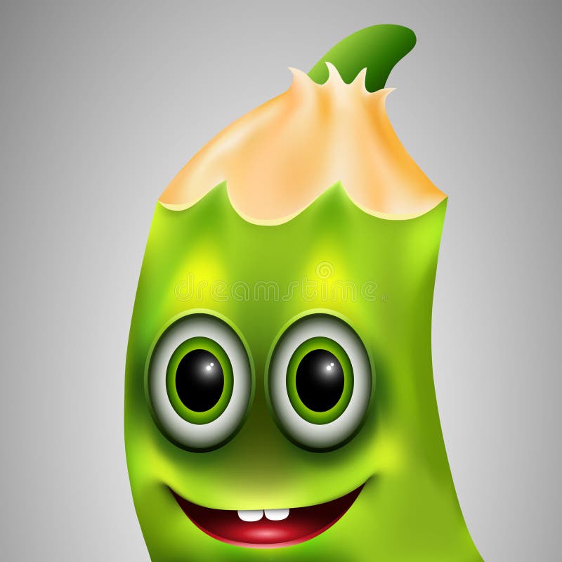 Funny_pencil иллюстрация вектора. иллюстрации насчитывающей логос ...