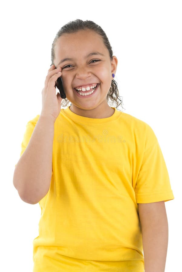 Funny Phone Call stock image. Image of cute, incredible - 42021953