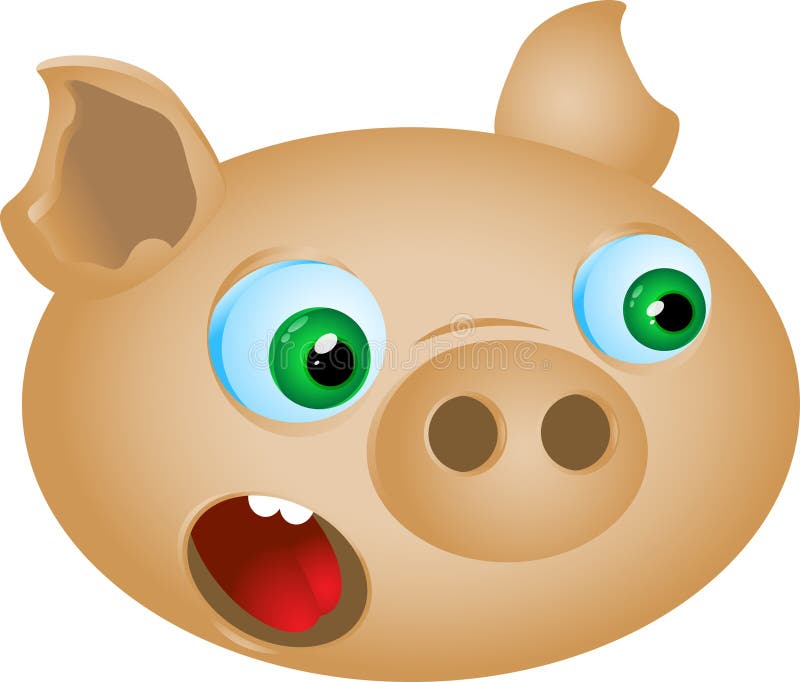 Surprised Pig