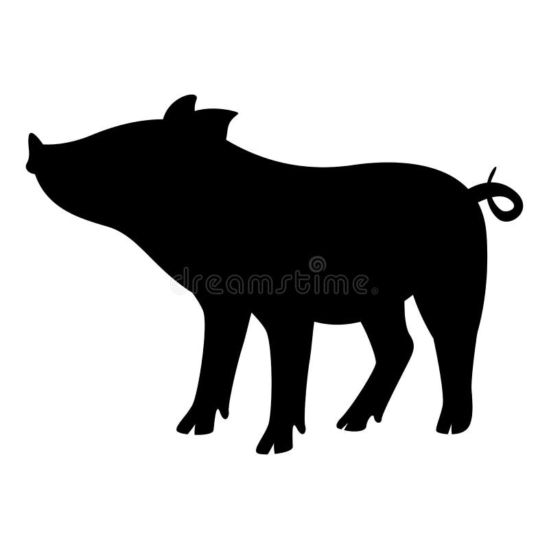 Pig Face Side Stock Illustrations – 168 Pig Face Side Stock ...