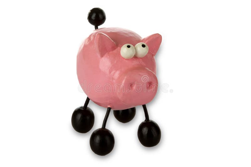 Funny Piggy Bank With Sunglasses, Holiday Background Stock Image ...