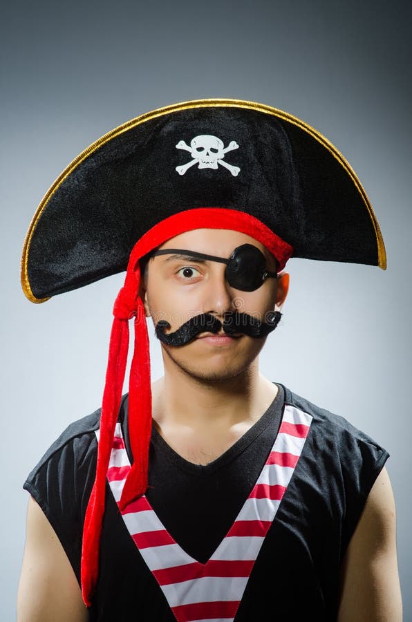 Funny pirate stock photo. Image of eyed, bandit, costume - 42585052