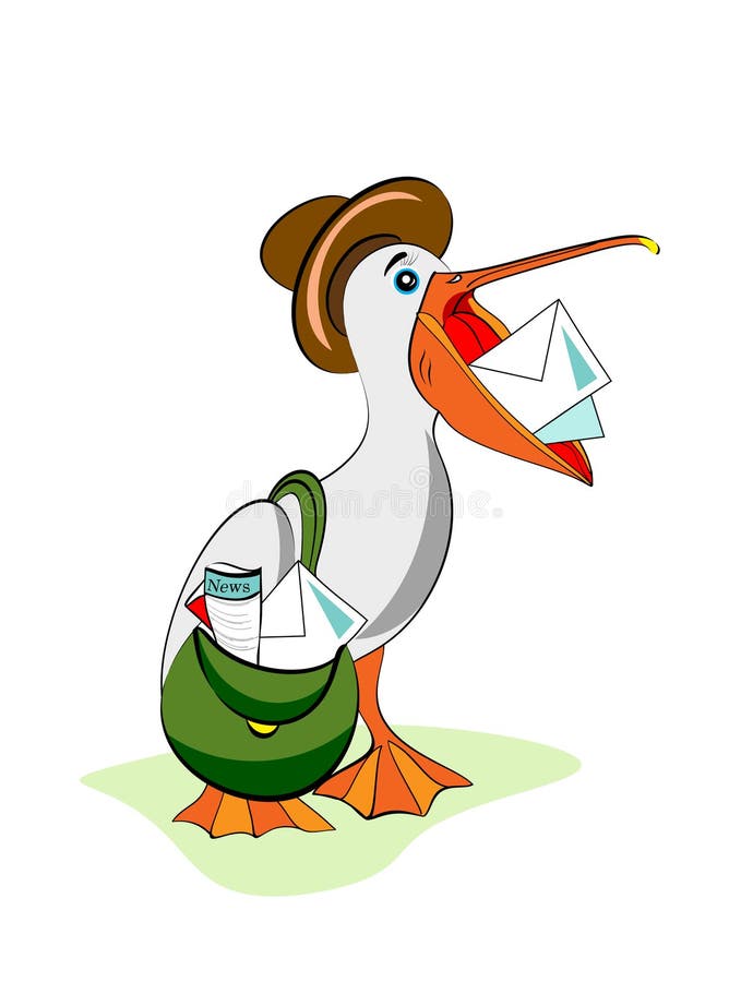 Bird Mailman Stock Illustrations – 74 Bird Mailman Stock Illustrations ...