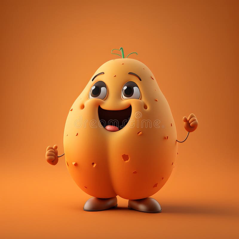 Potato Cartoon Funny