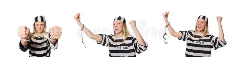 The Funny Prison Inmate in Concept Stock Image - Image of composite ...