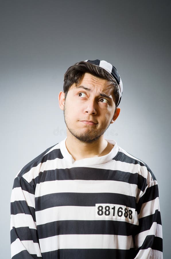 Funny prison inmate stock image. Image of funny, humorous - 42195931