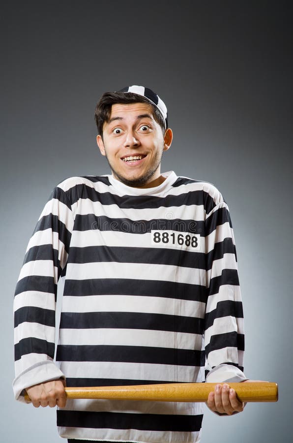Funny prison inmate stock image. Image of jail, humor - 42196001