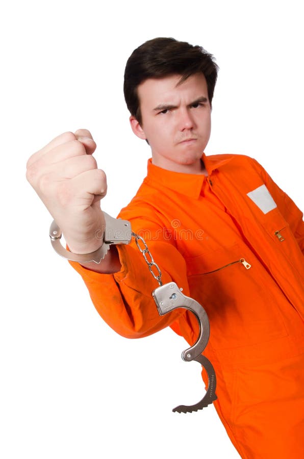 Funny prison inmate stock image. Image of custody, handcuffs - 43414307