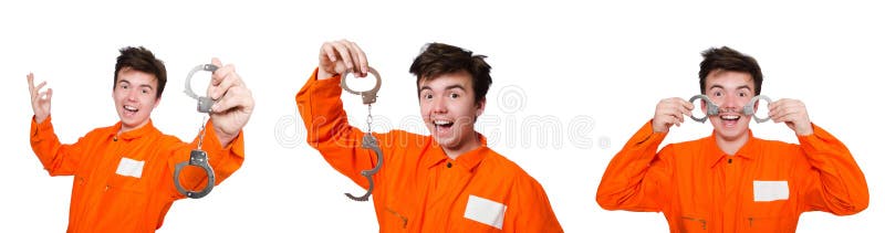 The Funny Prison Inmate in Concept Stock Photo - Image of angry ...
