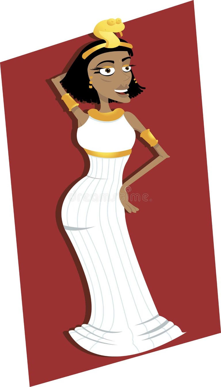 Cleopatra Cartoon Stock Illustrations – 901 Cleopatra Cartoon Stock ...