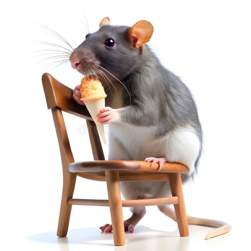Mouse Eating Ice Cream Stock Illustrations – 55 Mouse Eating Ice Cream ...