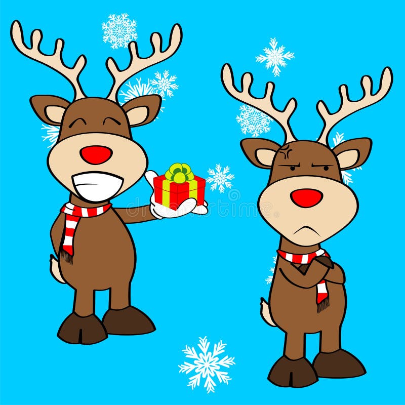 Angry Reindeer Stock Illustrations – 351 Angry Reindeer Stock ...