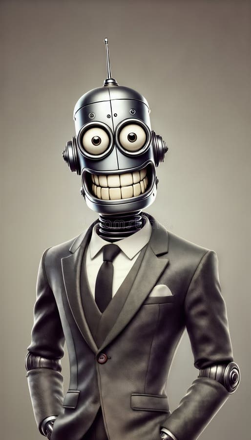 Goofy Robot Stock Illustrations – 159 Goofy Robot Stock Illustrations ...