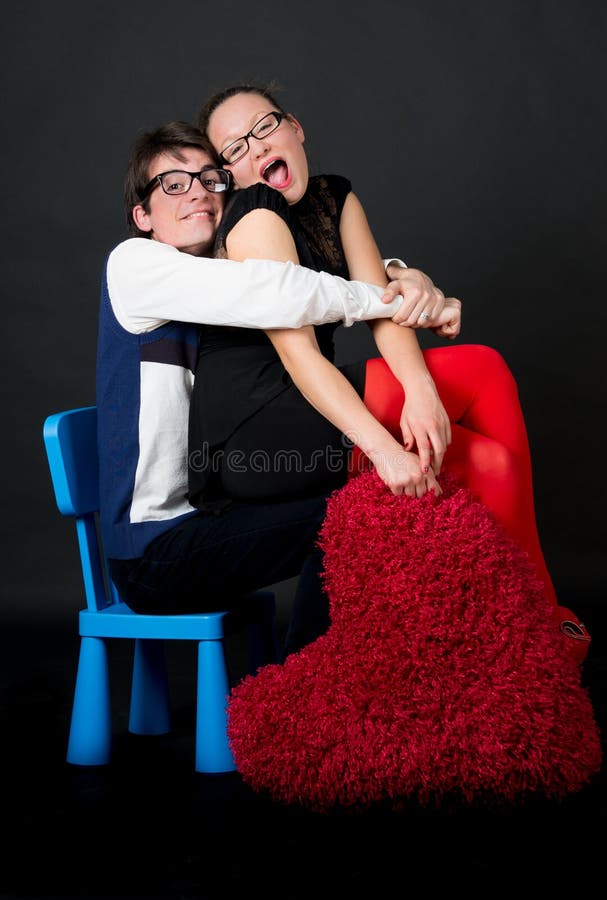Funny romantic couple stock photo. Image of activity - 28779494