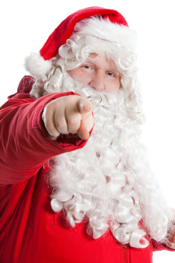 Funny Santa Claus stock photo. Image of season, person - 12132202