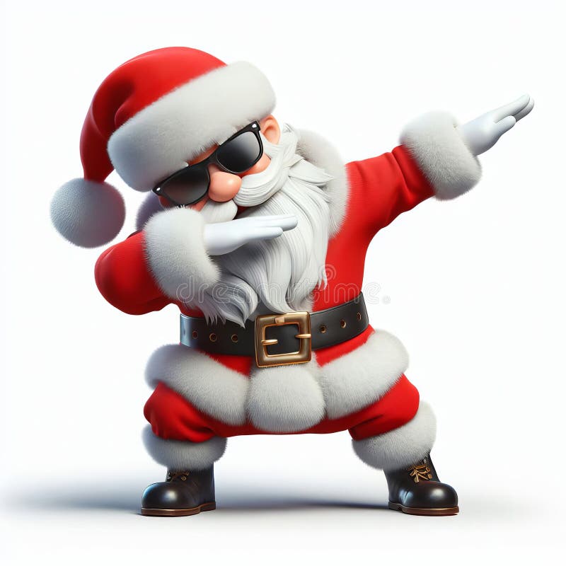 Santa Claus Dab Stock Illustrations – 300 Santa Claus Dab Stock ...