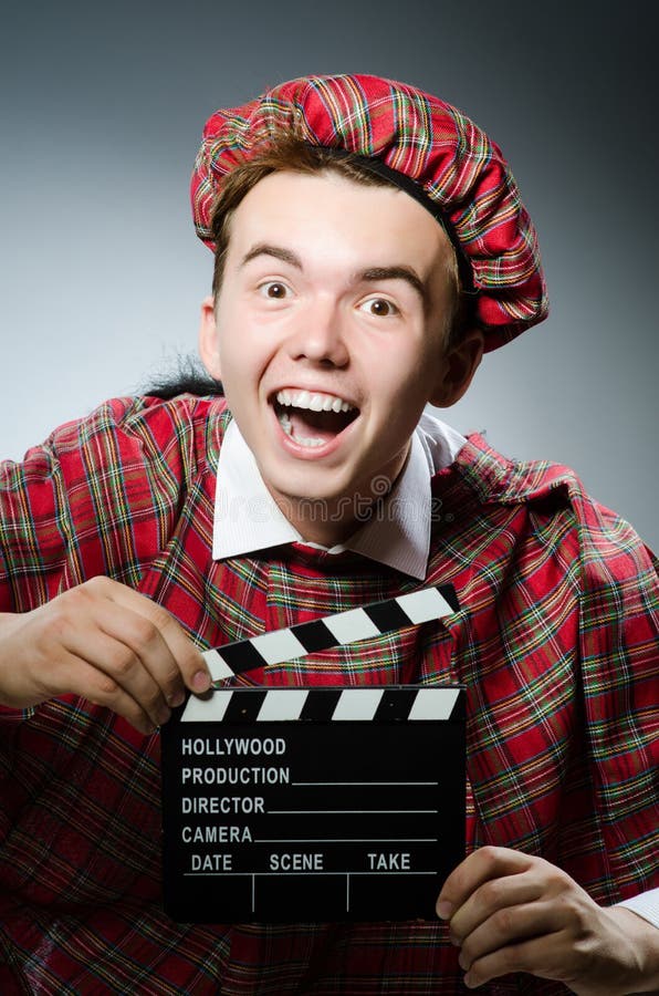 Funny scotsman stock photo. Image of hollywood, film - 42840350