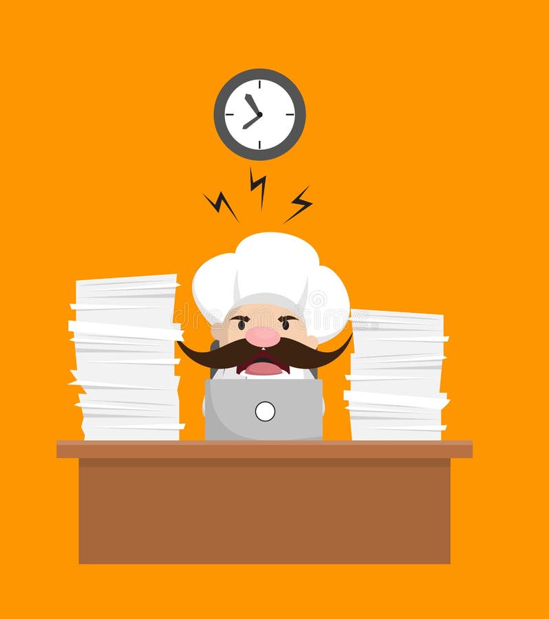 Cook Frustrated Stock Illustrations – 116 Cook Frustrated Stock ...