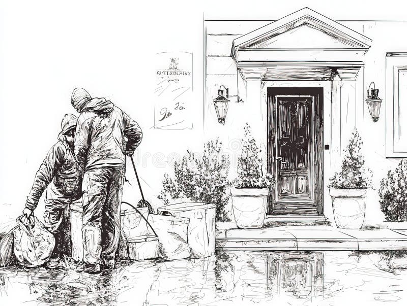 Funny Sketch: a Whimsical Representation Showcasing Humorous Elements ...