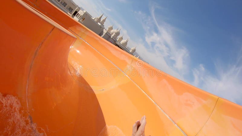 Funny Slope Down Inside Indoor Multi Color Water Slide in Water Park ...